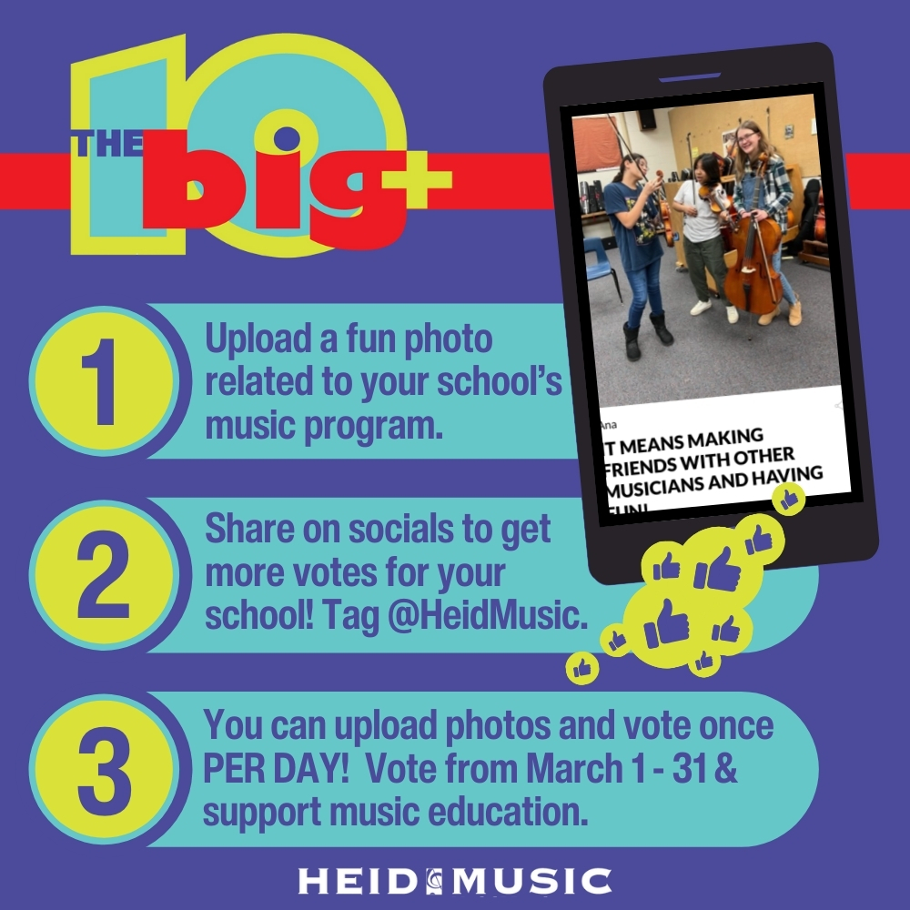 Celebrating Music in our Schools | Heid Music