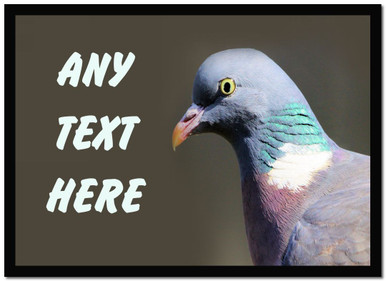 Pigeon Bird Computer Mouse Mat - Party Animal Print