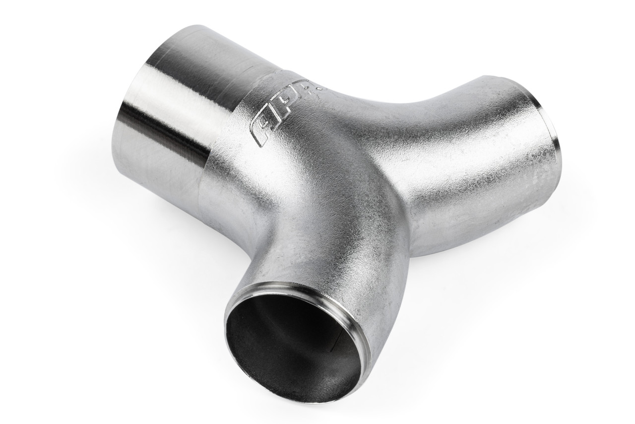 APR Cast Stainless Steel Y Splitter - 76mm (3") to Dual 63.5mm (2.5 ...