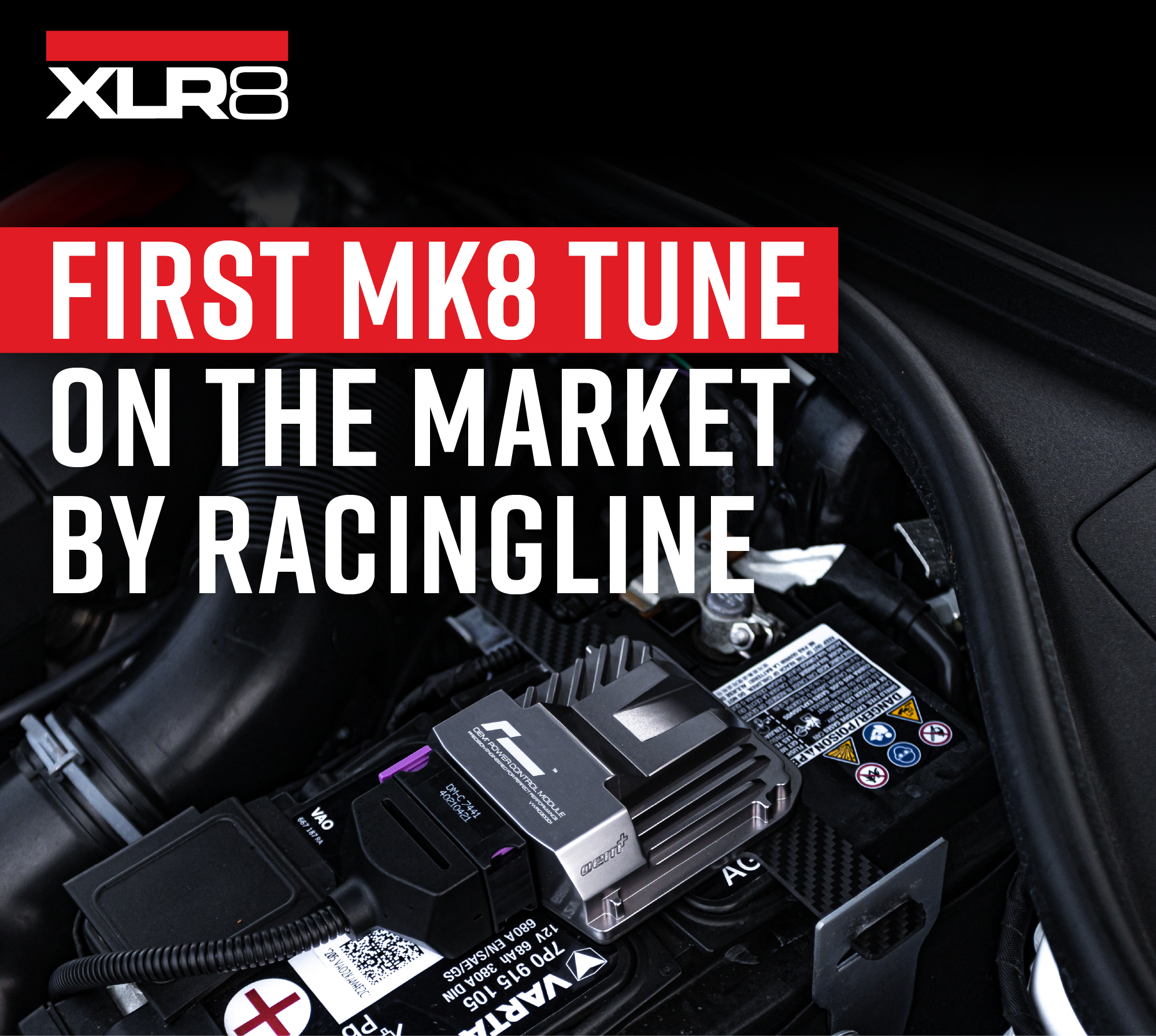 The First Tune for the Mk8 Golf Platform - XLR8 Performance