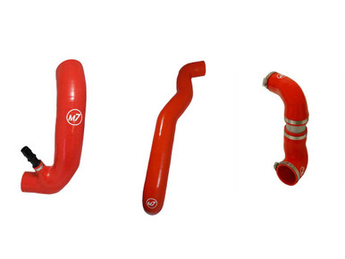 M7 Speed High Flow Intake And Intercooler Hose Kit Red
