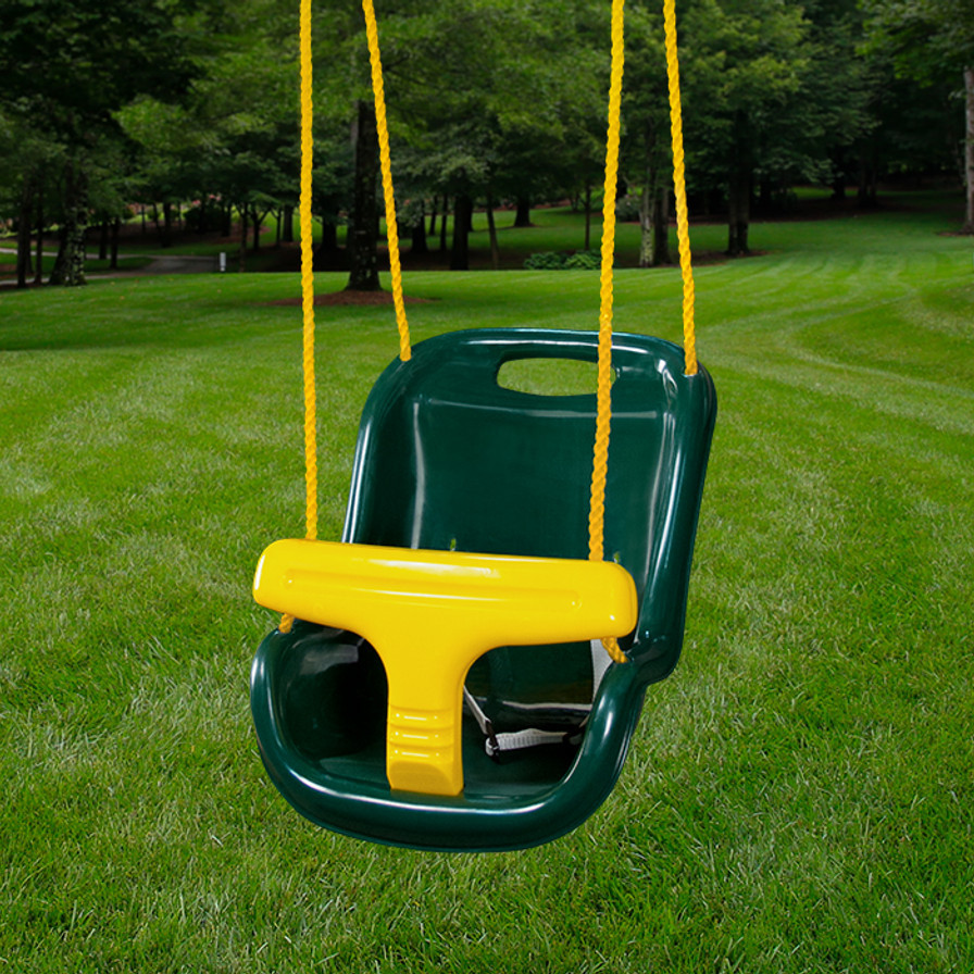 Molded High Back Swing with Rope - SwingSetMall.com