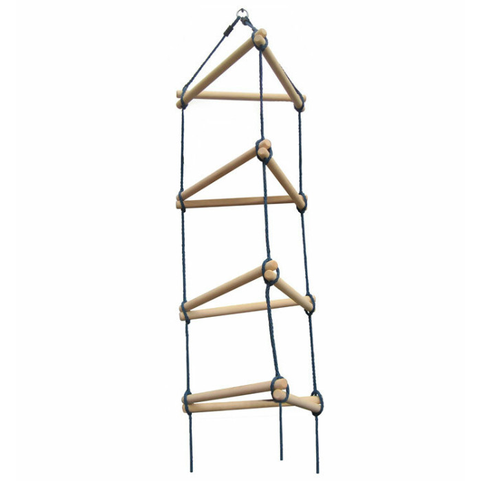 Triangle Steeple Rope Ladder - SwingSetMall.com