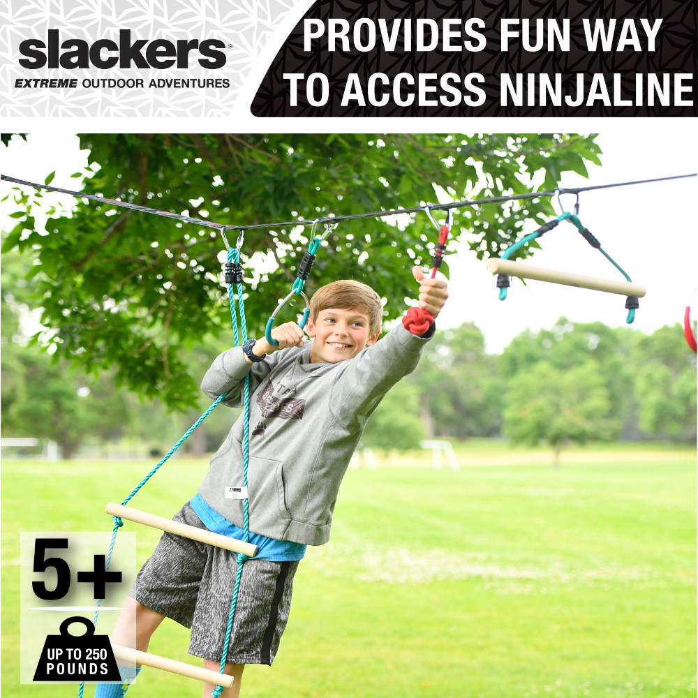 Slackers 8 ft Ninja Rope Ladder - SwingSetMall.com