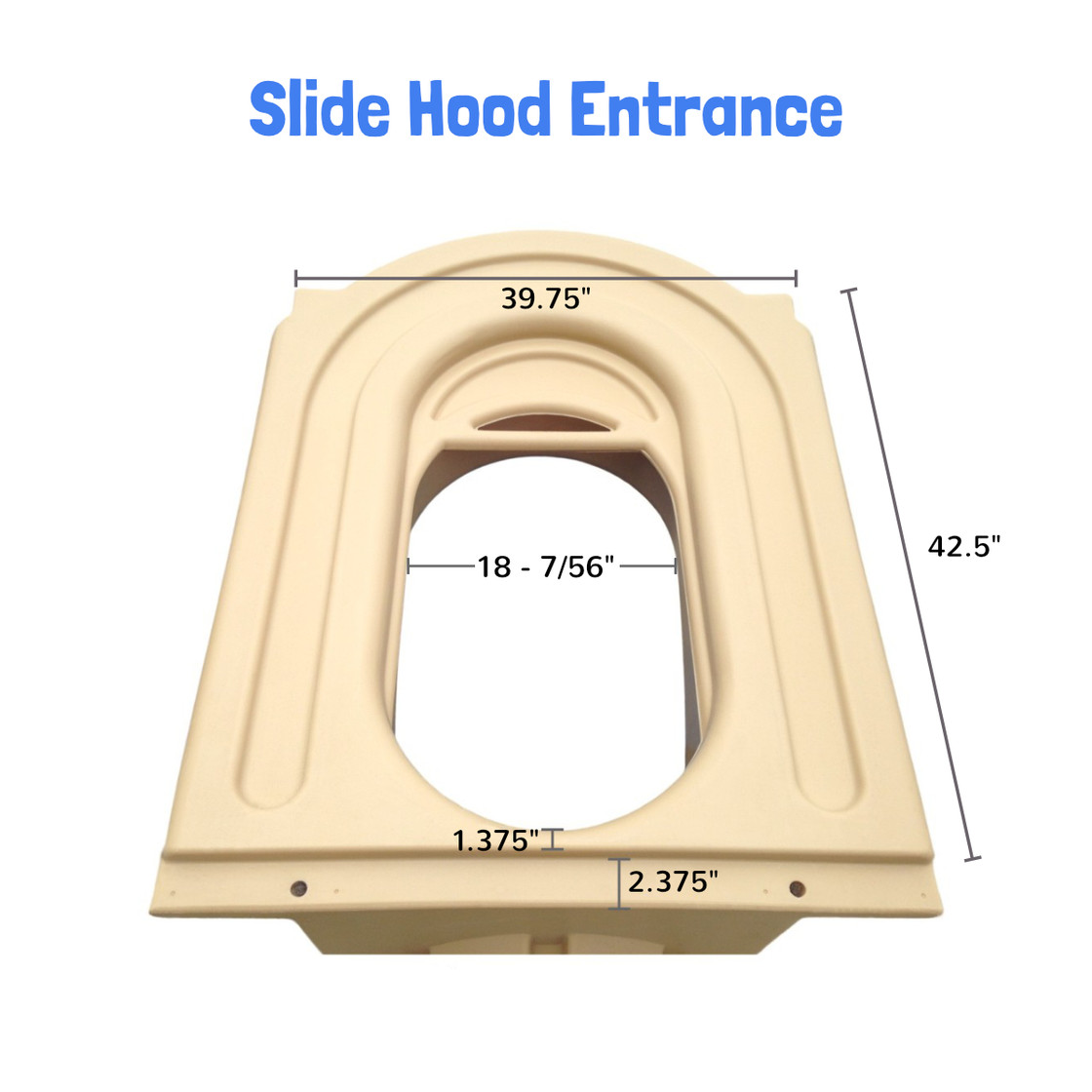 Starglide Commercial Sectional Slide with Integrated Hood ...