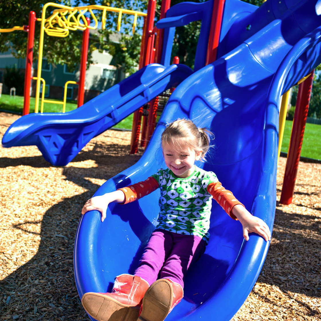 Starglide Commercial Sectional Slide with Open Entrance - SwingSetMall.com