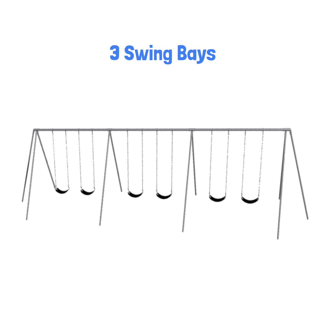 Primary Tripod Swing Set - SwingSetMall.com