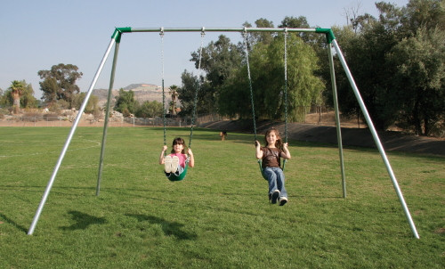 Primary Tripod Swing Set - SwingSetMall.com