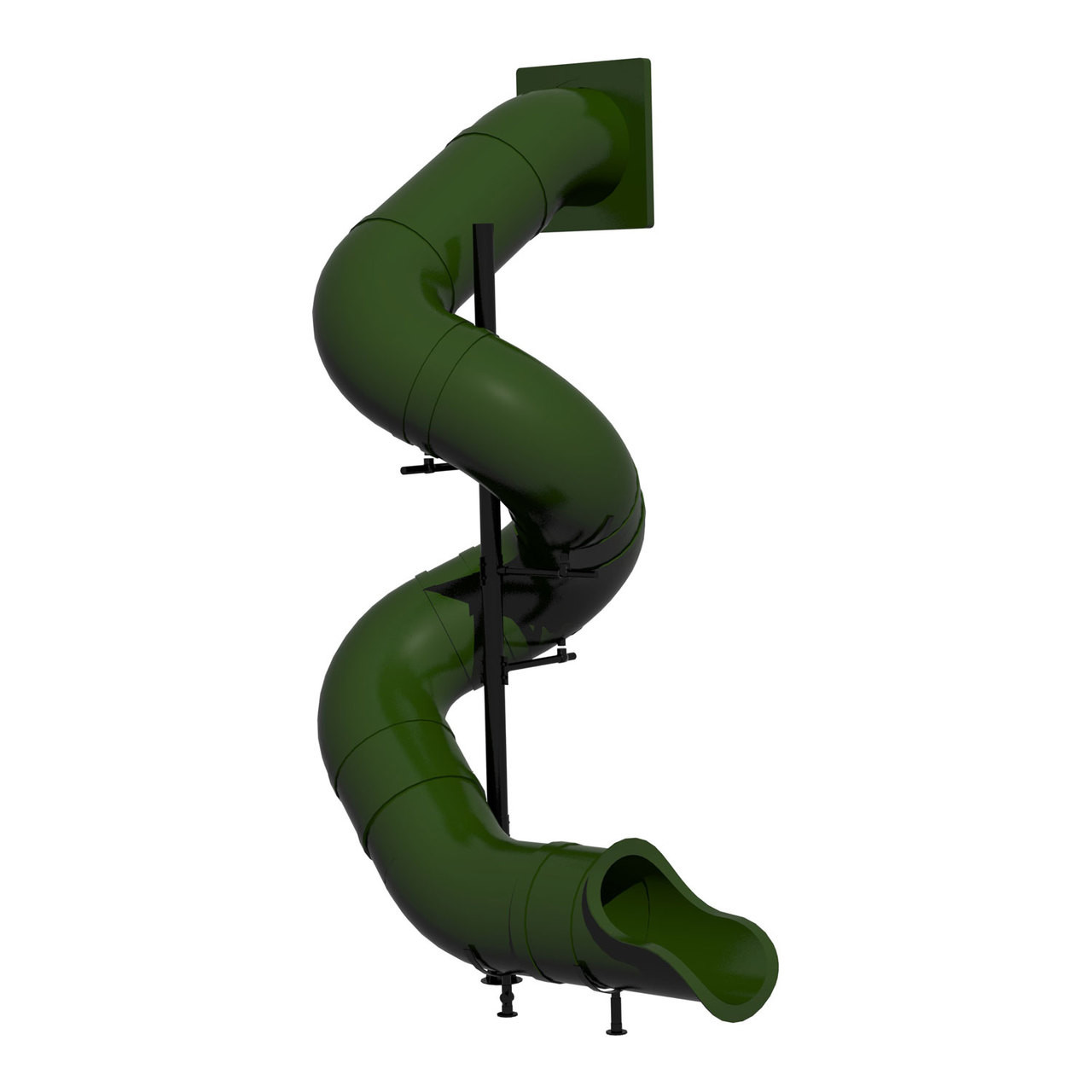 Super Open Spiral Slide - SwingSetMall.com