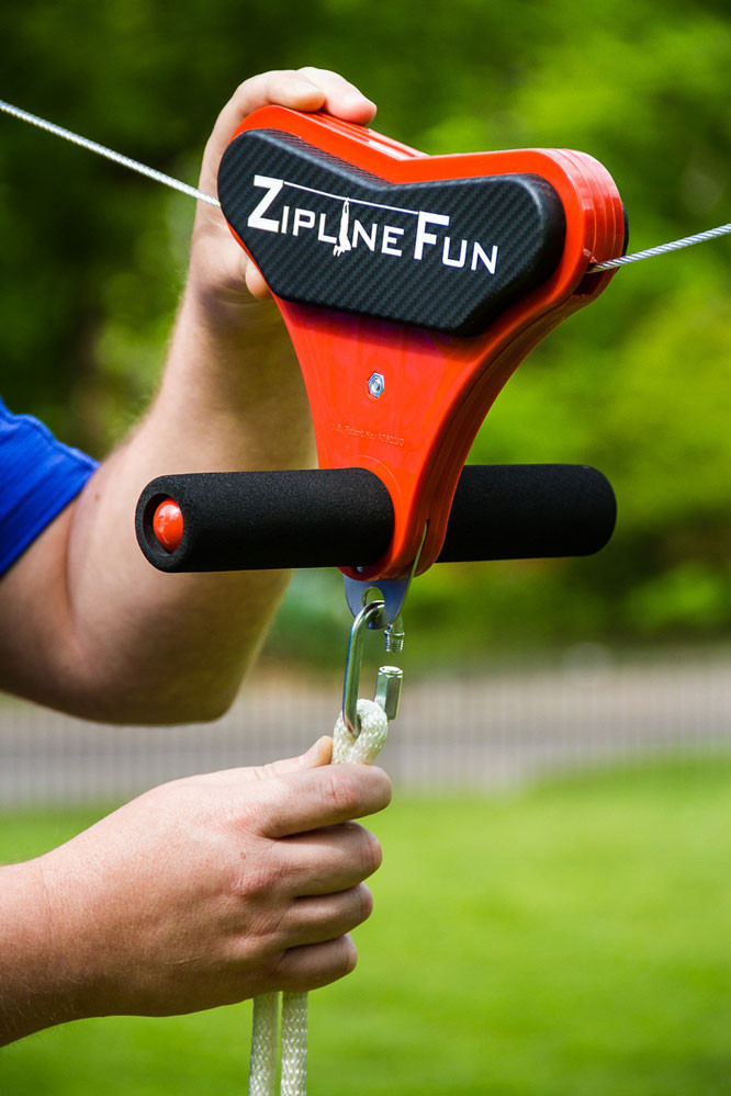 Zipline Fun Disc Seat - SwingSetMall.com