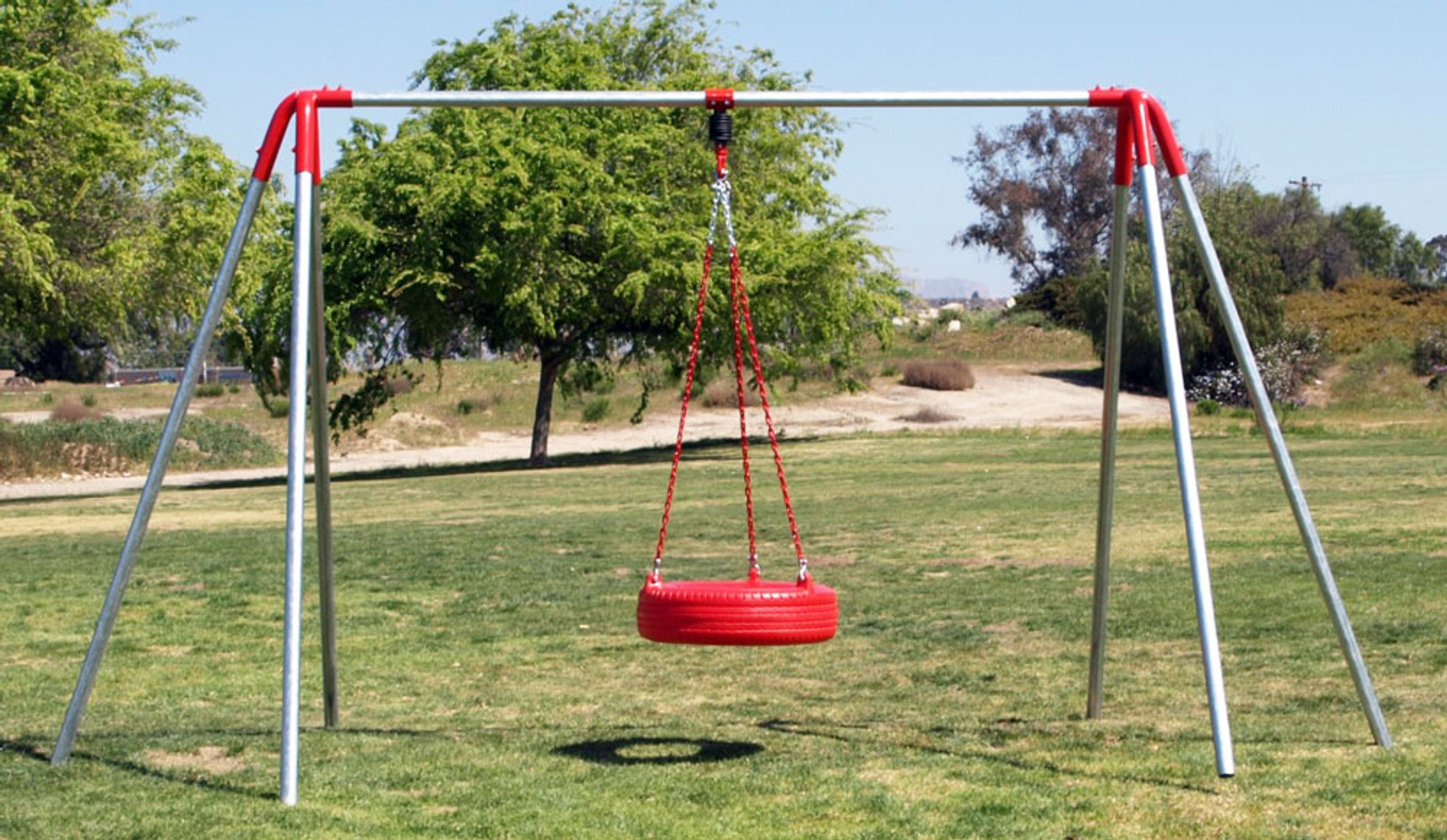 Heavy Duty 3 Legged End Frame Swing Set - SwingSetMall.com