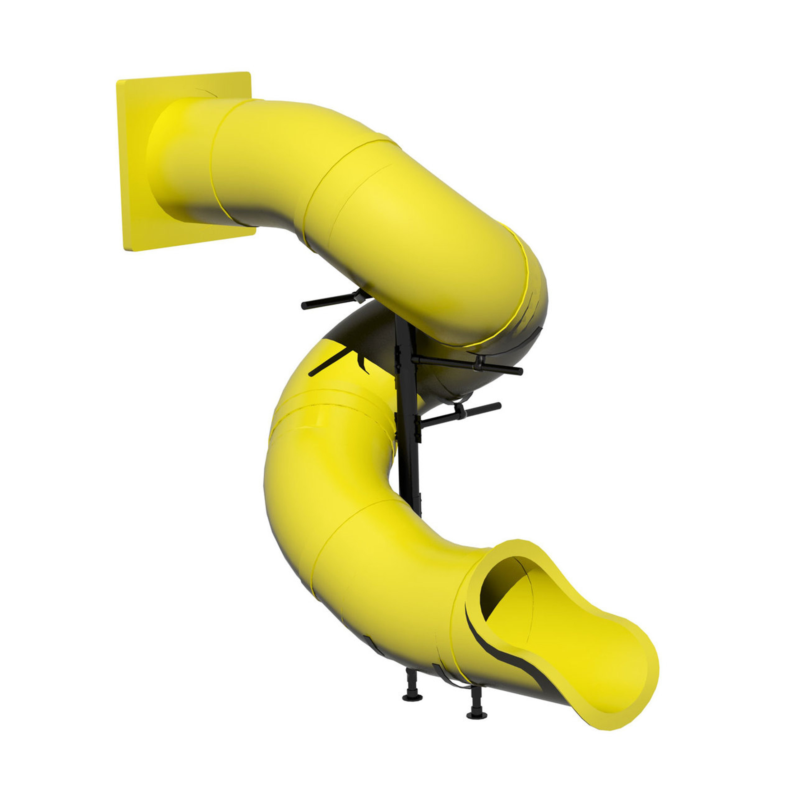 10' Spiral Tube Slide - SwingSetMall.com