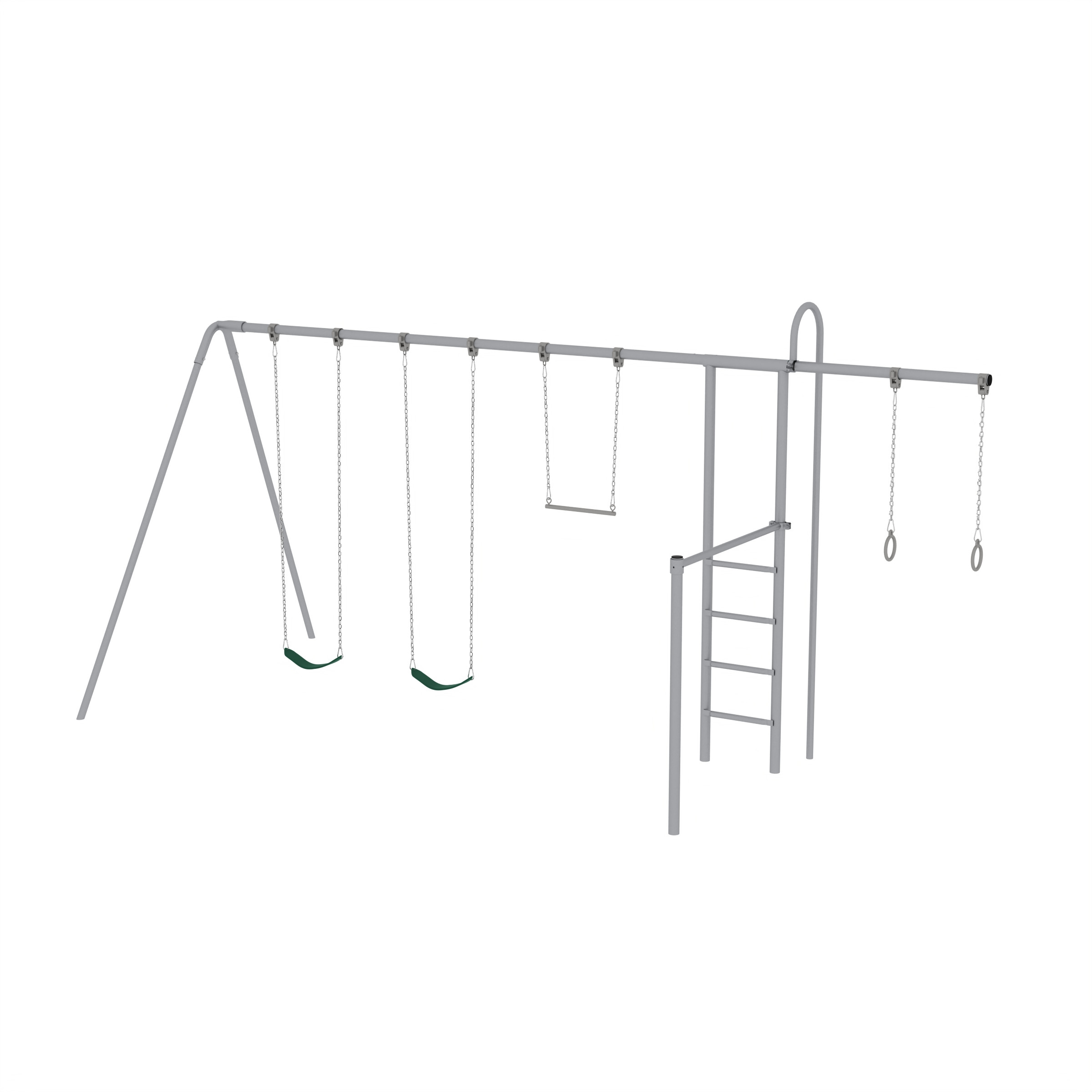 Monkey Tree Swing Set with Fire Pole - SwingSetMall.com