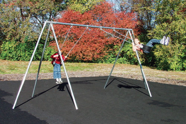 Heavy Duty Modern Tripod Swing Set - SwingSetMall.com