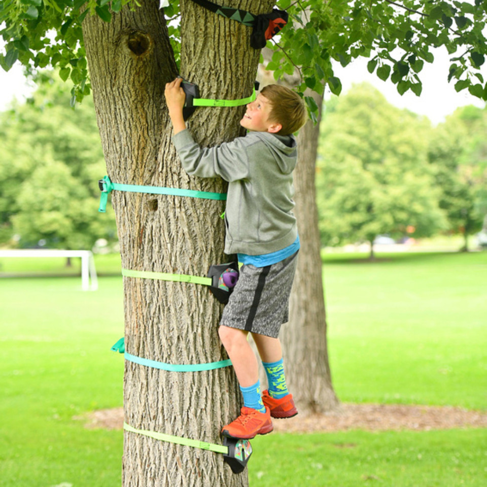 Slackers 90 ft Eagle Zipline Kit with Spring Brake - SwingSetMall.com