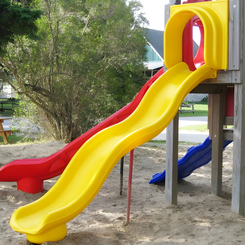 Super Open Spiral Slide - SwingSetMall.com