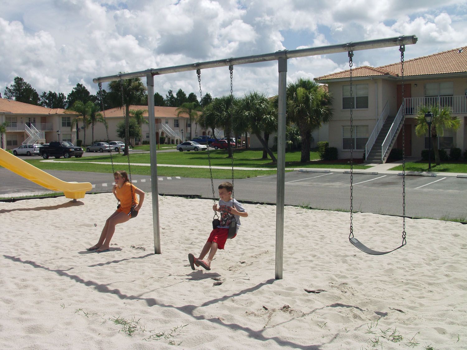 What to Put Under Backyard Swing Set: Our Best Material Under Swing Set ...