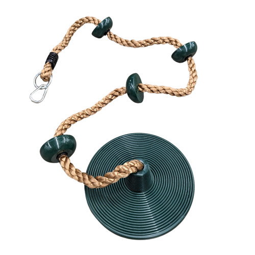 Cyclone Disk Swing with 4-Step Climbing Rope - SwingSetMall.com