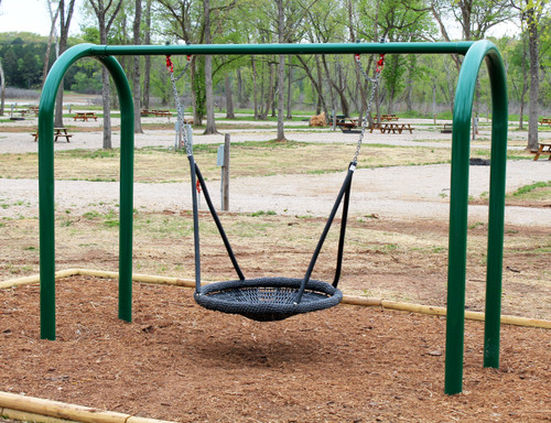 5" OD Arch Post Bird's Nest Swing Set - SwingSetMall.com