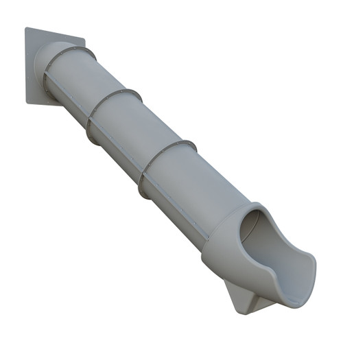 7 ft Tunnel Express Straight Tube Slide - SwingSetMall.com