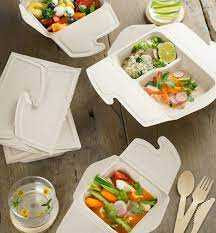 Sabert 2-Compartment Rectangular Meal Box 800ml PUL47080020