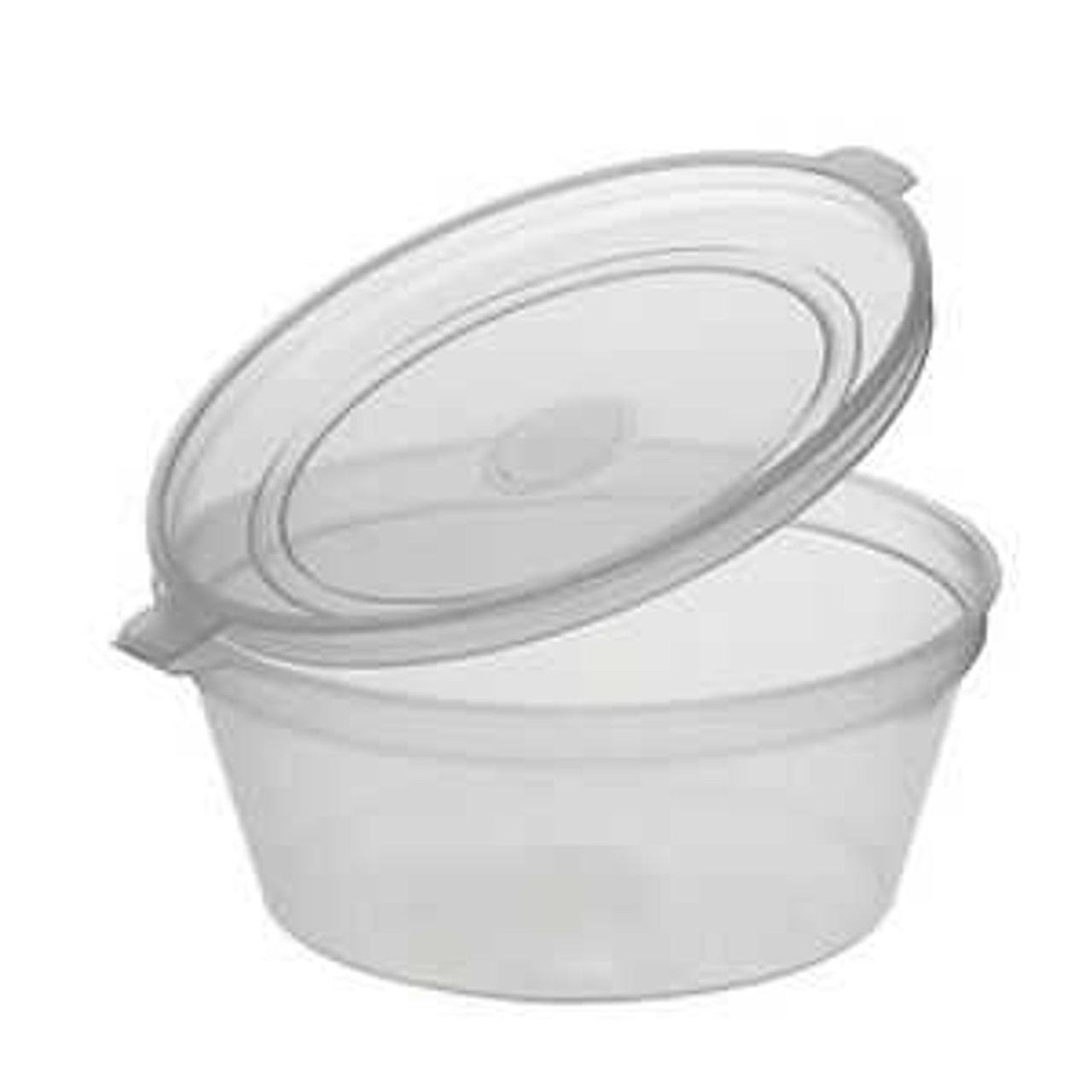 Disposable container with lid store