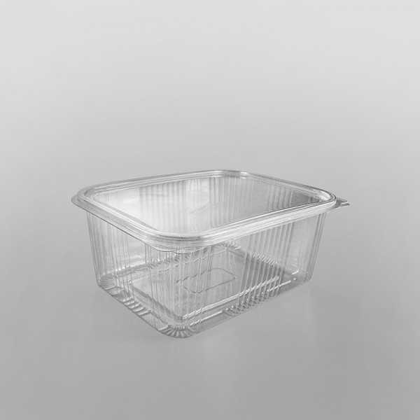 Somoplast [970] Rectangular Clear Hinged Container [2000cc]