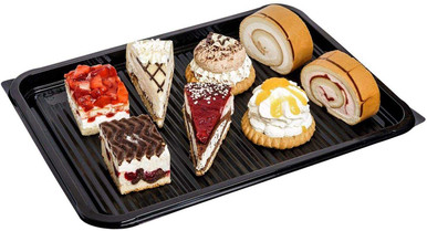 large Plastic Rectangular Platters 450x3000mm - 50pcs