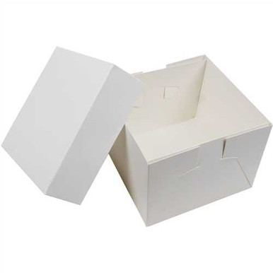 Wedding Cake Box Lid [11x11x2.5inch] (a pack of 50)