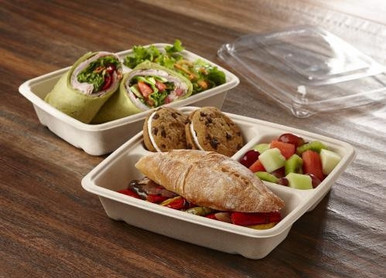 Shop Sabert 3 Compartment Container | Sabert 900ml Container