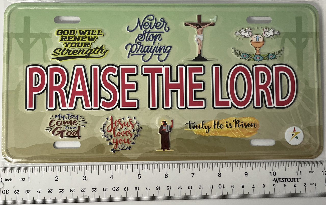 Religious License Plate