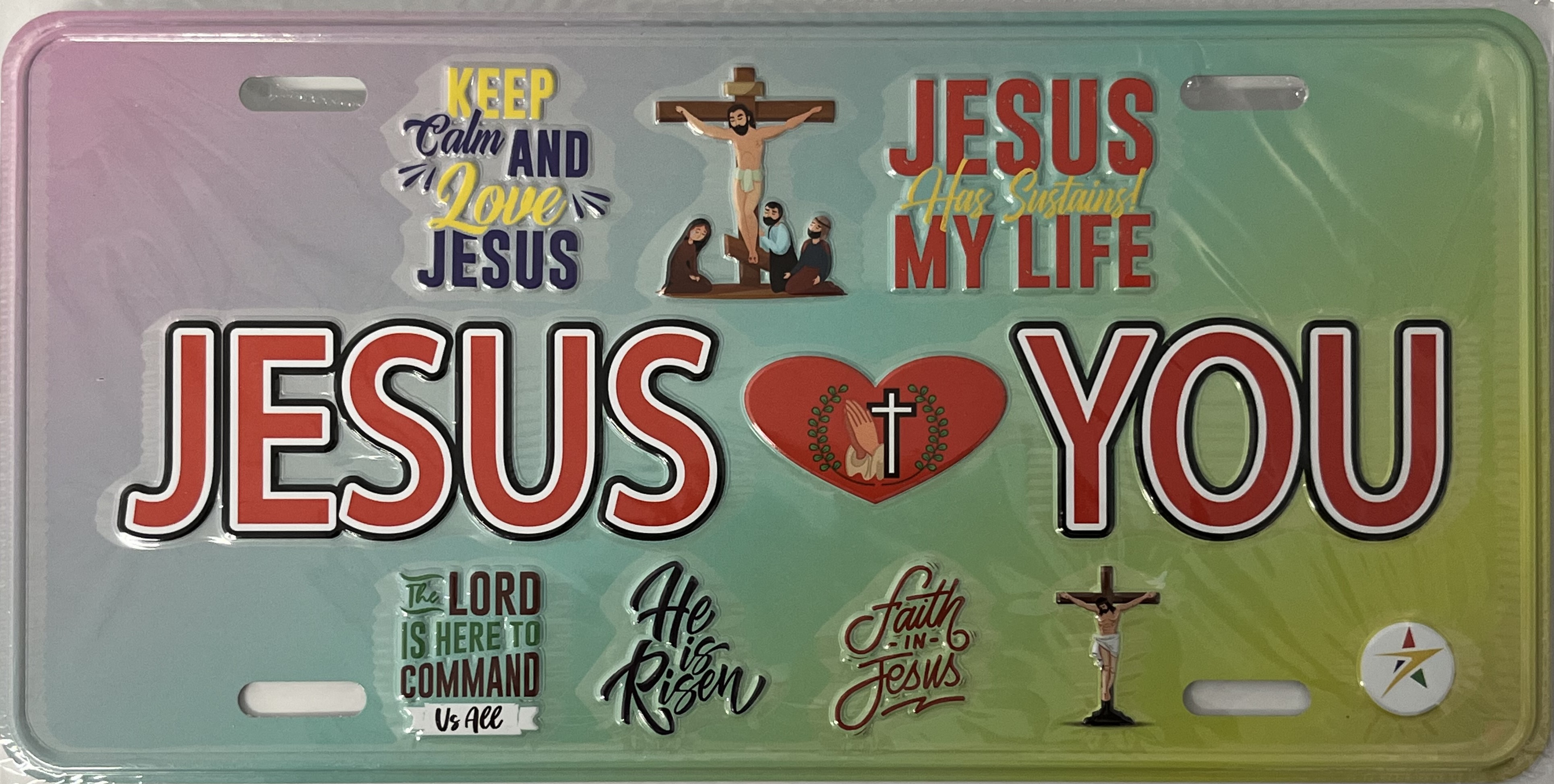 New Religious License Plates 12" x 6" Aluminum - GSmart.biz