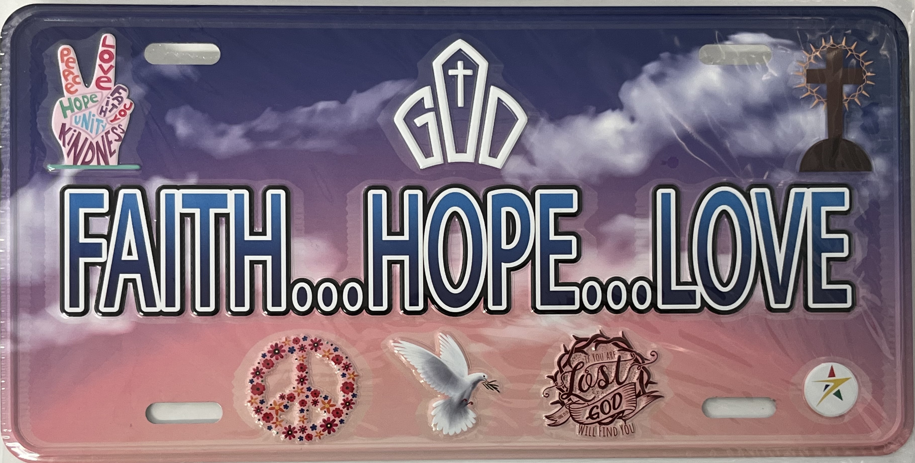 New Religious License Plates 12" x 6" Aluminum - GSmart.biz