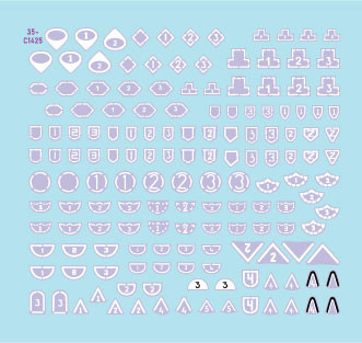 IDF Generic Markings # 1. Israeli brigade/unit insignia markings for ...