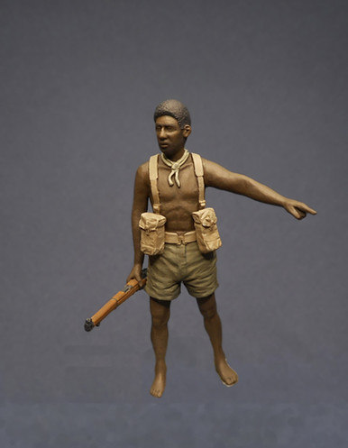 Native Soldier Pacific (Fuzzy Wuzzy Angel)