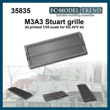M3A3 Stuart grille,