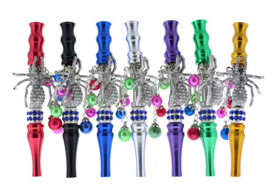 Preppy La' Peui Flute Blinged Out Blunt Holder Hookah Mouth Tip ...