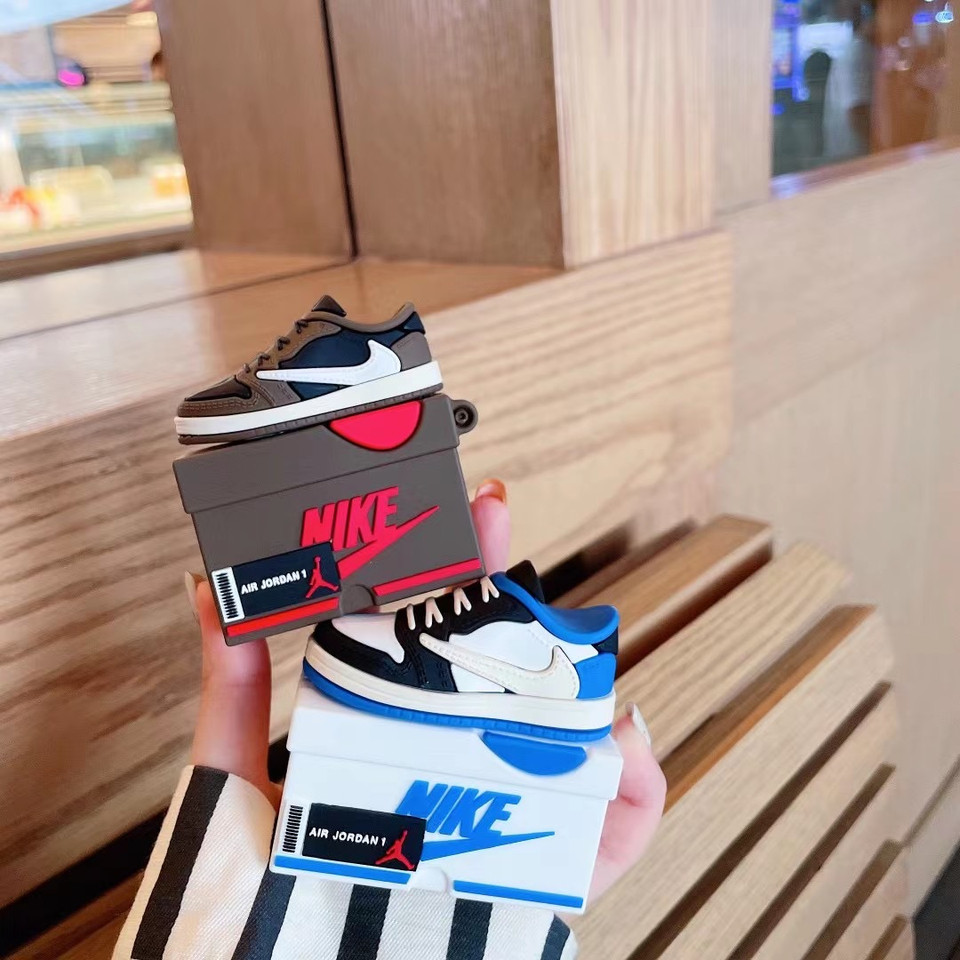 Nike Air Sneakers Protection Cover Case For Apple Airpods Pro Airpods 1 ...