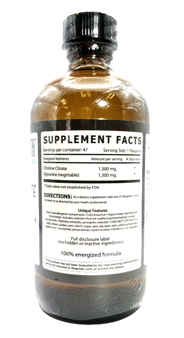 Choline Citrate - BH Supplements | Beyond Health