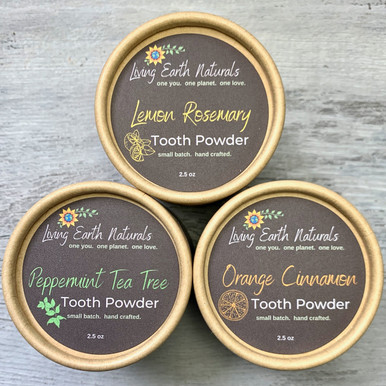 Tooth Powder Set of 3 - Natural Oral Care Essentials