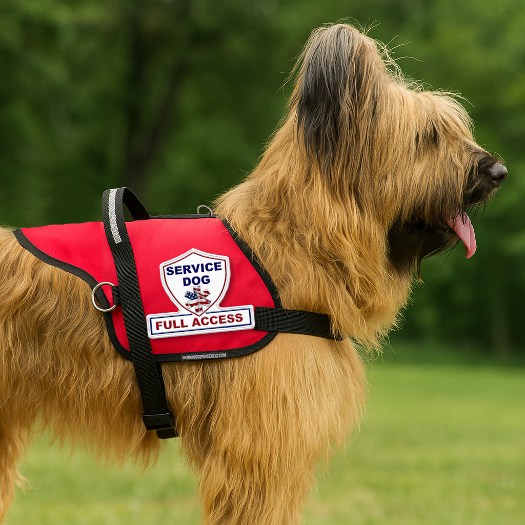 Service Dog Kits, Vests, ID Cards, Certificates, Patches & Accessories