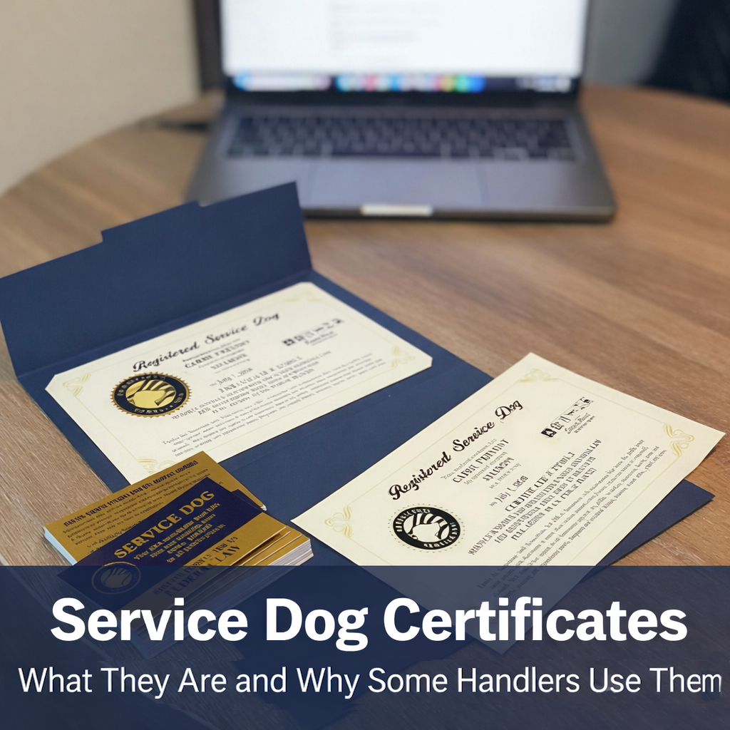 What Are Service Dog Certificates? ADA Rules, Common Uses, and Why Some ...