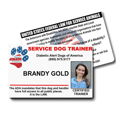 Diabetic Alert Dogs of America - Service Dog Trainer [Code Req]