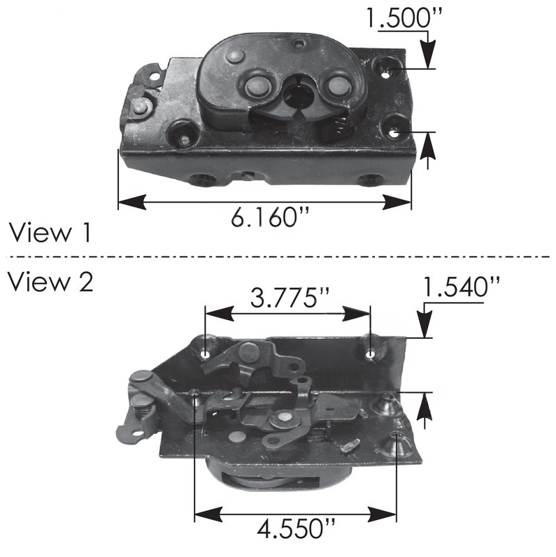 International - L/H Door Latch 4700,4900 Series Trucks - UATPARTS