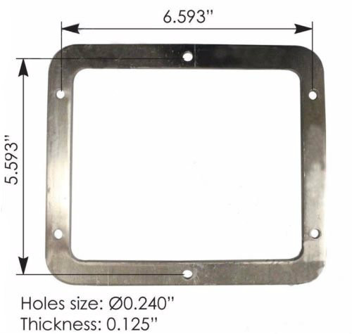 Peterbilt Shifter Boot TRIM RING - Various Models - UATPARTS