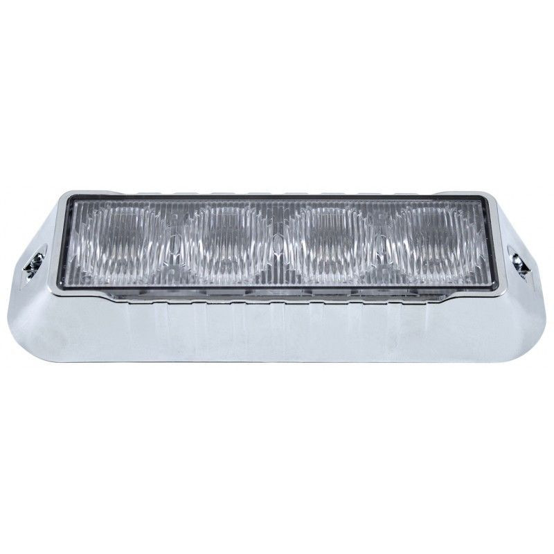 4 LED Warning Strobe Light, Red - UATPARTS