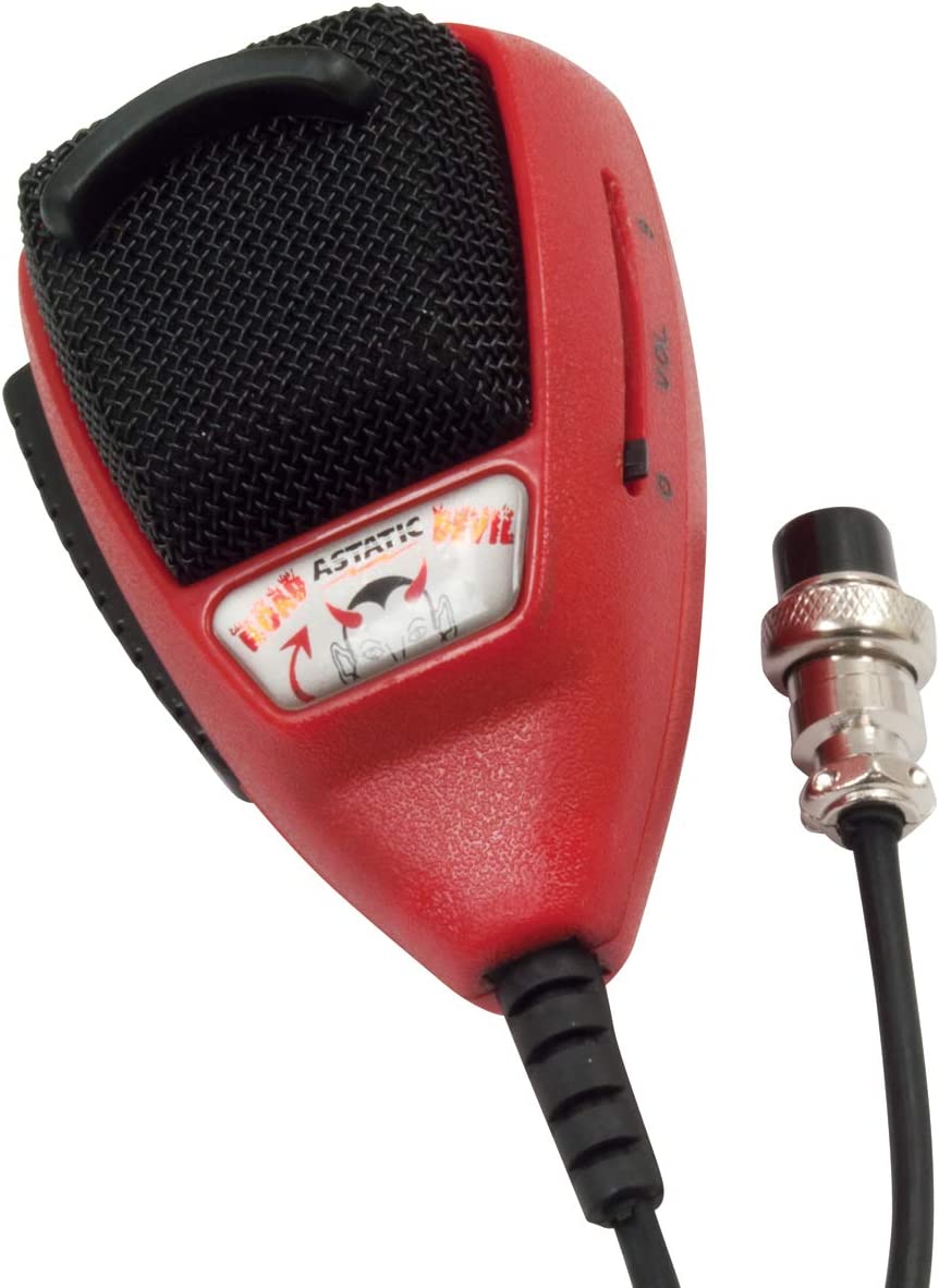 ROAD DEVIL (4-Pin) Volume Control CB Microphone - UATPARTS