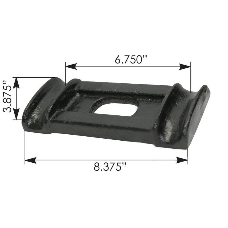 Peterbilt Air Ride Spring U-bolt Top Plate - UATPARTS