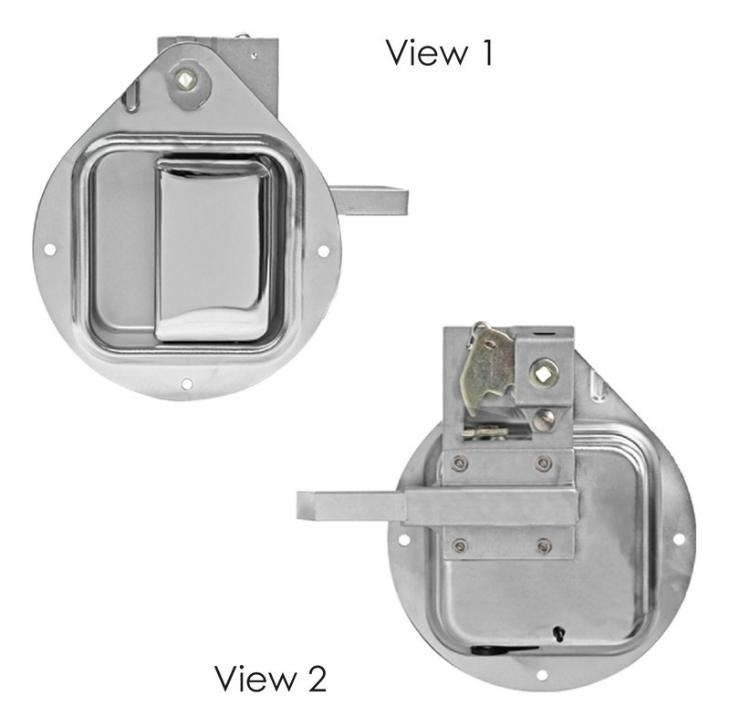 PETERBILT COMPARTMENT DOOR HANDLE LH 29-03610 - UATPARTS