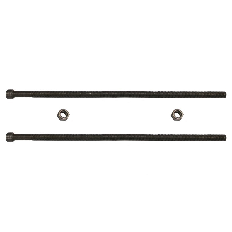 Leaf Spring Center Bolt Pin - 3/8" x 12" (PAIR) Fine Threaded Leaf ...